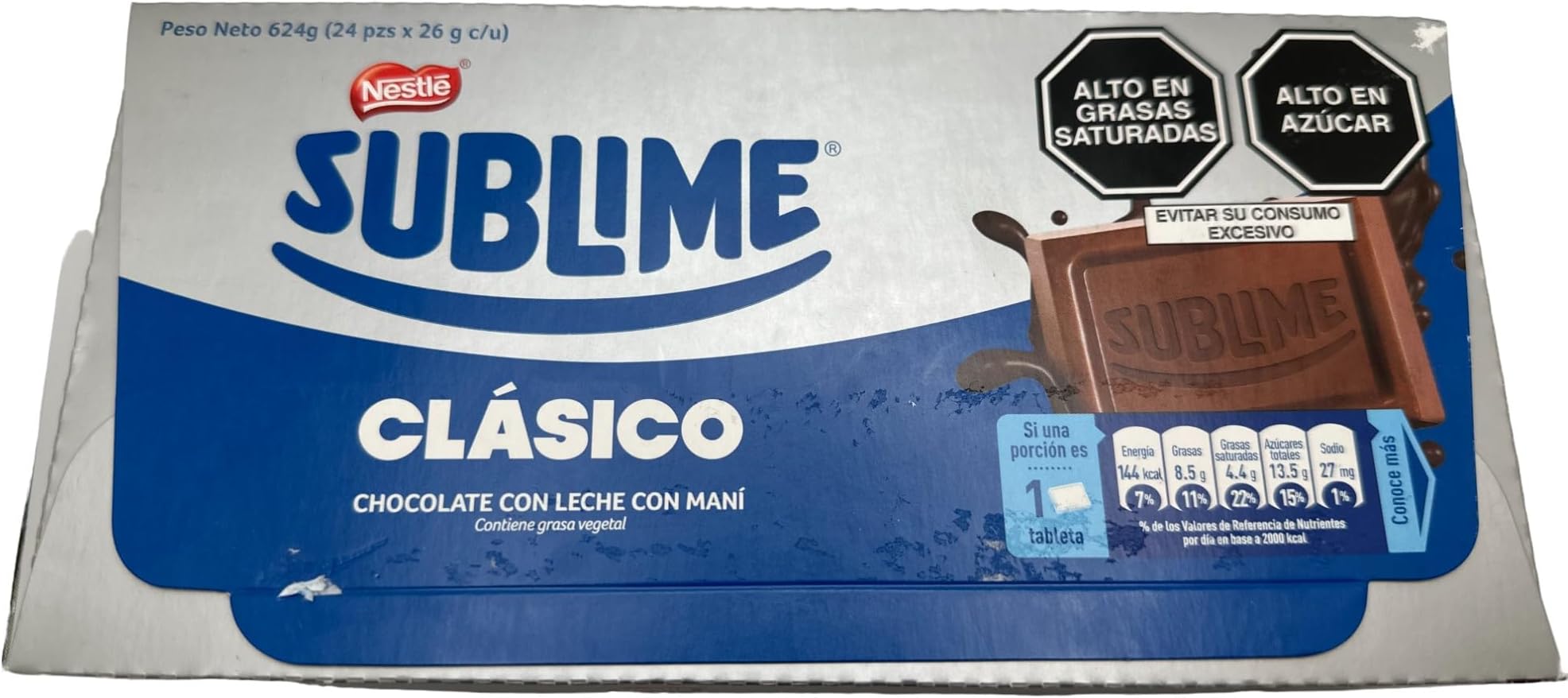 Amazon.com: La Iberica Milky 10 Mini Barras Chocolate Peruano | 10 ...