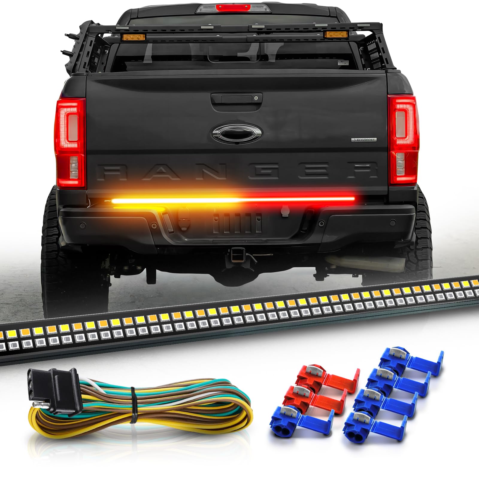 Amazon.com: OPT7 Bundle for 2015+ Ranger, Frontier: 48" Double Row LED ...