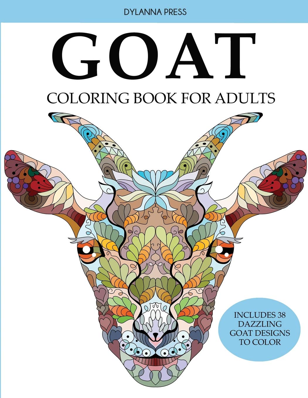 Amazon.com: Goat Coloring Book for Adults: Includes 38 Dazzling Goat ...