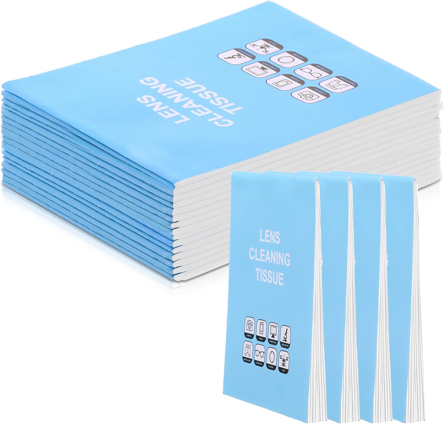 Amazon.com: 700 Pieces Lens Cleaning Tissue Papers, Camera Lens ...