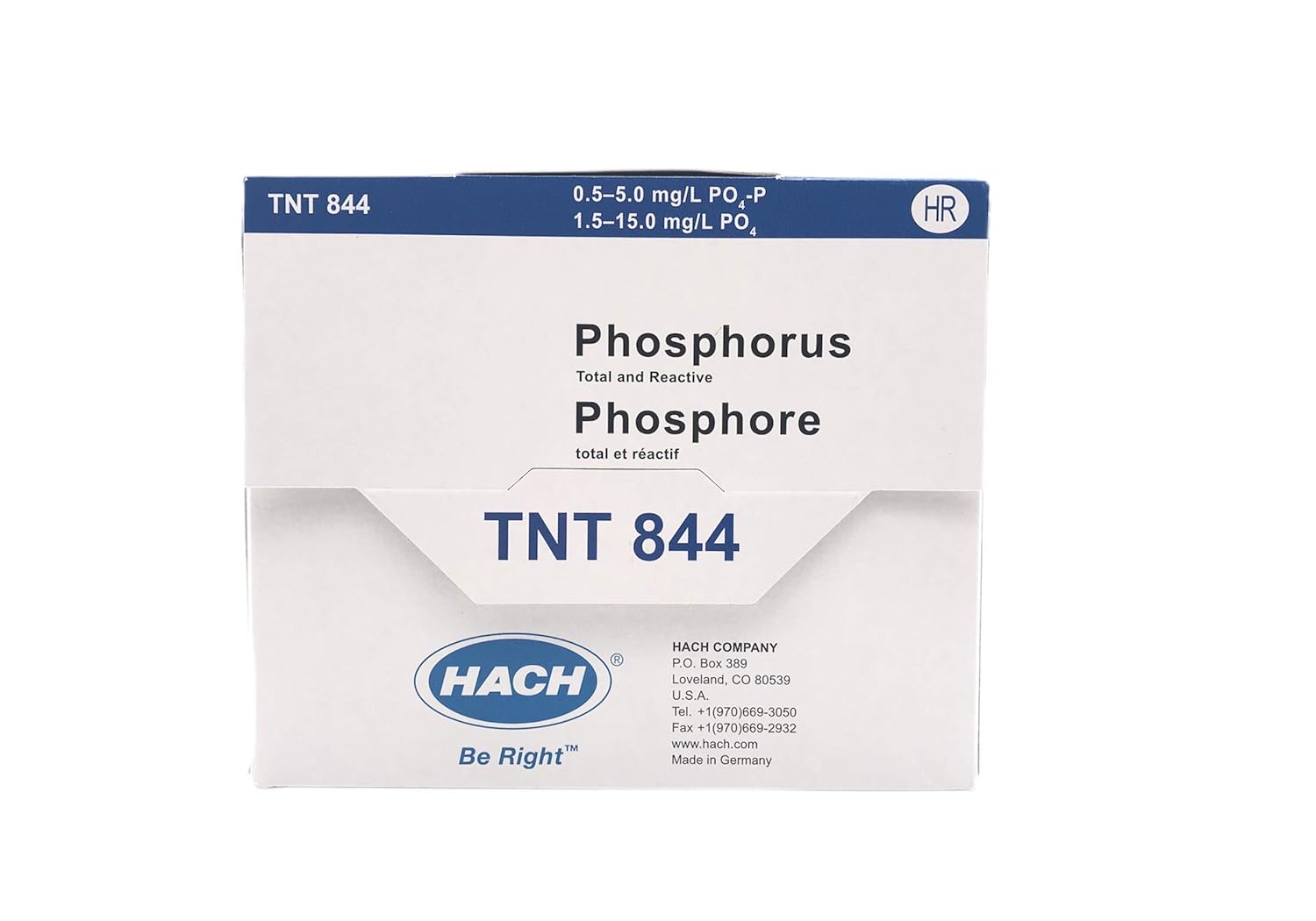 Buy Hach Company TNT844 - Phosphorus, Reactive and Total TNTplus, HR ...