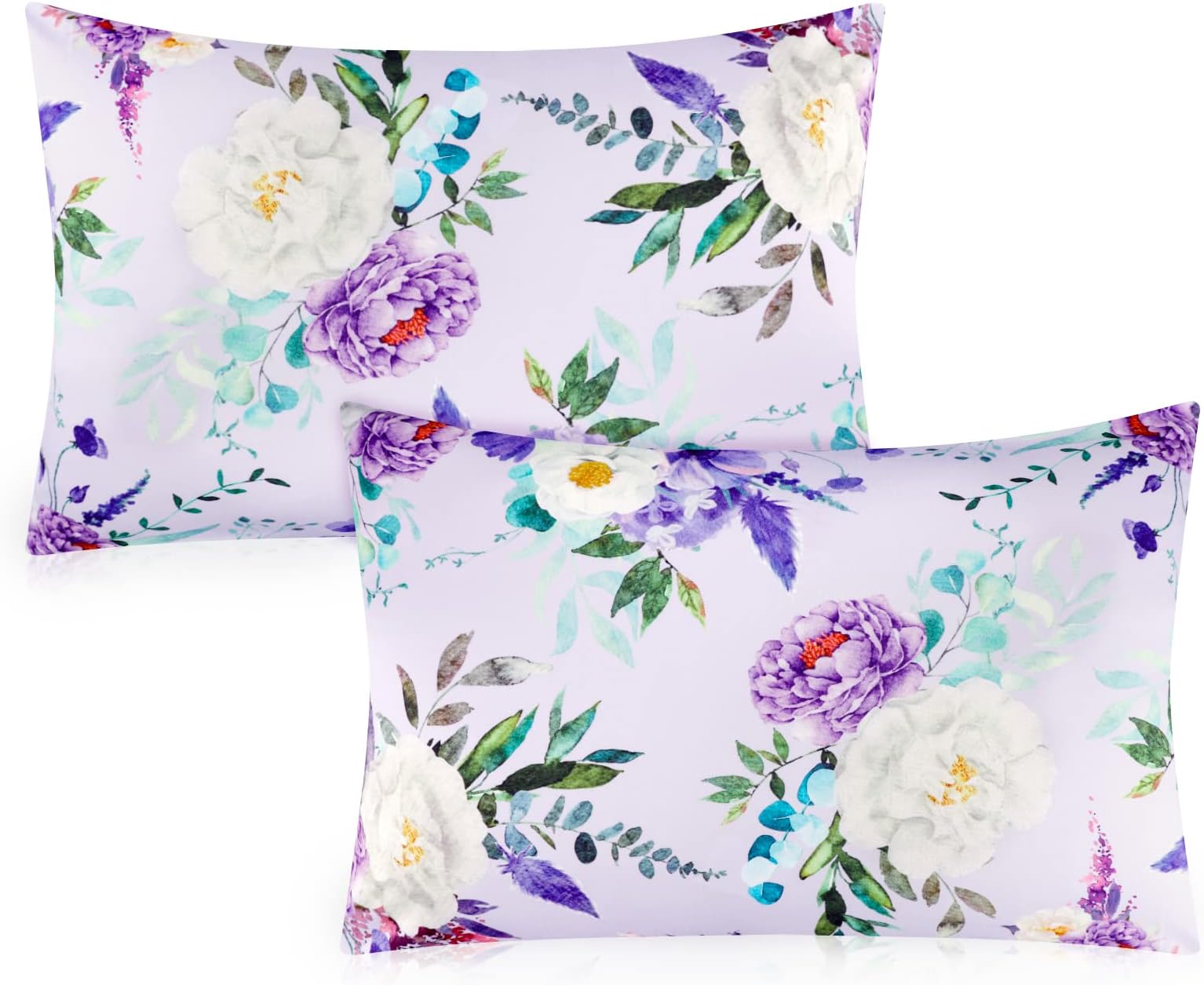 Amazon.com: 2 Love Print Toddler Travel Pillow Cover 15" x 20" with ...