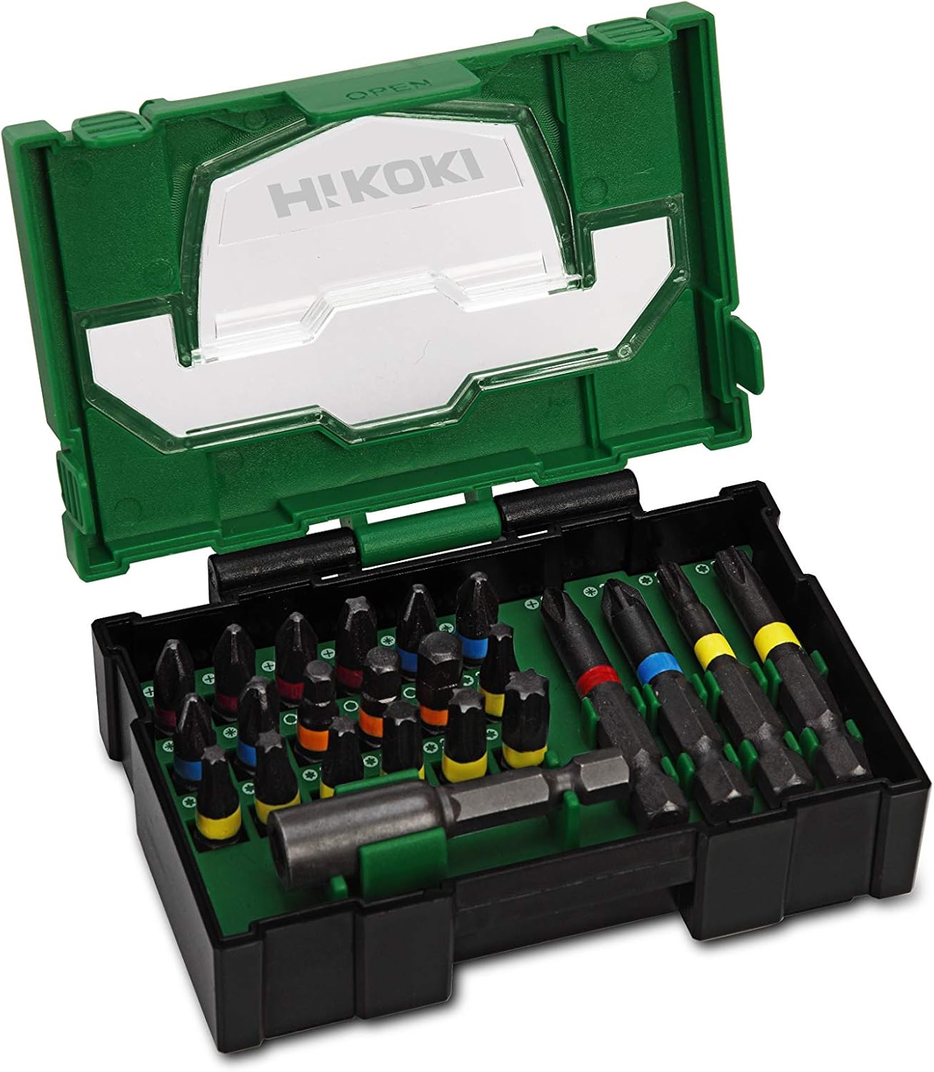 HiKOKI 23-teiliges Power-Bit-Set (BOX I) - Robuste Bits, Magnetischer ...