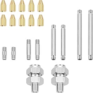 Amazon.com: DCYCBTH 2 Set 1/4" PT 304 Stainless Steel Coolant Nozzles ...