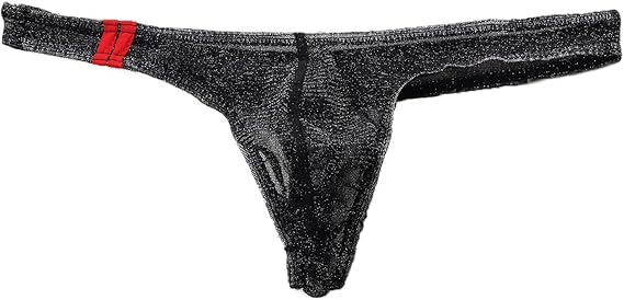 Amazon.com: Evankin Mens Sexy Bling Mesh Thong See Through G-Strings ...