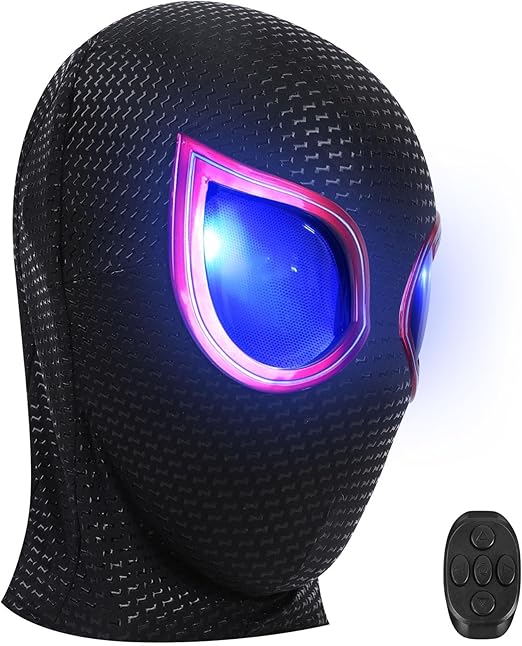 Amazon.com: AUGMAXI Electric Spider Superhero Role-Playing Mask Toy ...