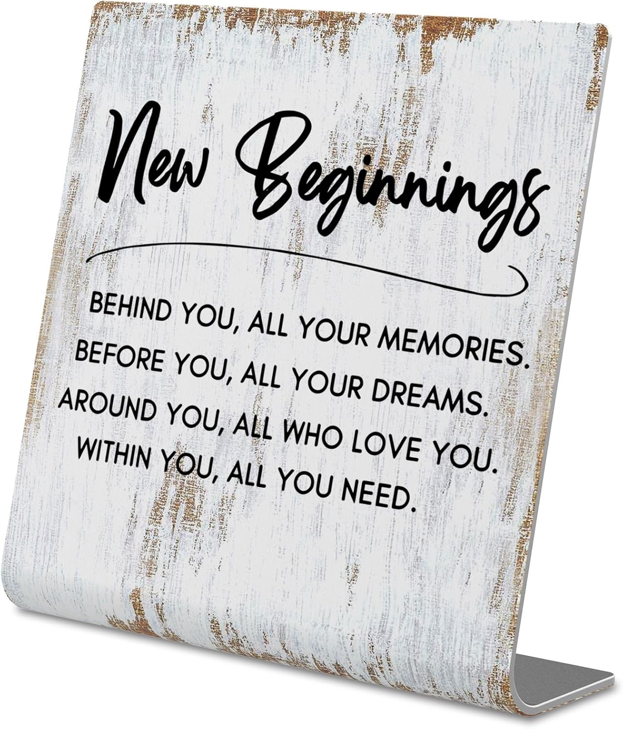 Amazon.com: TRCENDE New Beginnings New Job Gift For Coworker, New Start ...