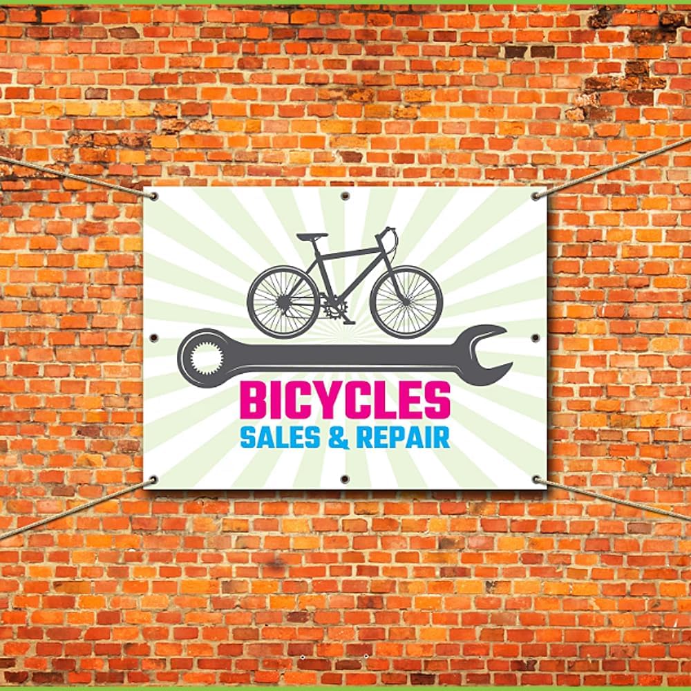 Amazon.com: Custom Business Logo on a Hanging Vinyl Banner - Business ...