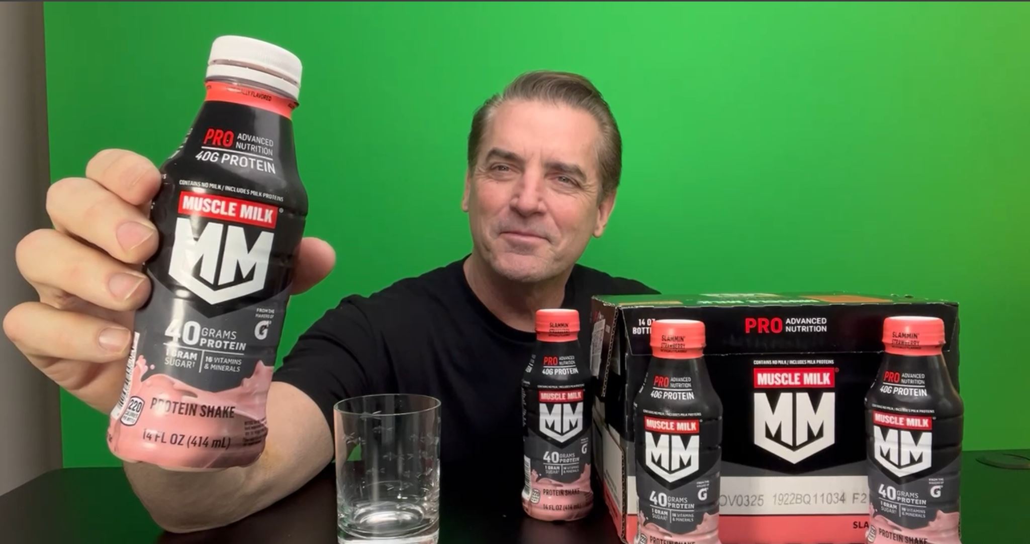 Watch Review of Muscle Milk Protein Shake, Slammin' Strawberry on ...