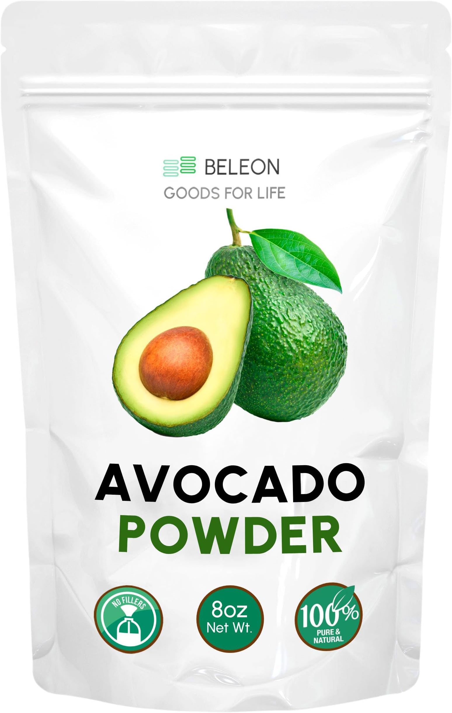 Amazon.com: Avocado Powder - Pure All Natural Avocado Powder for ...