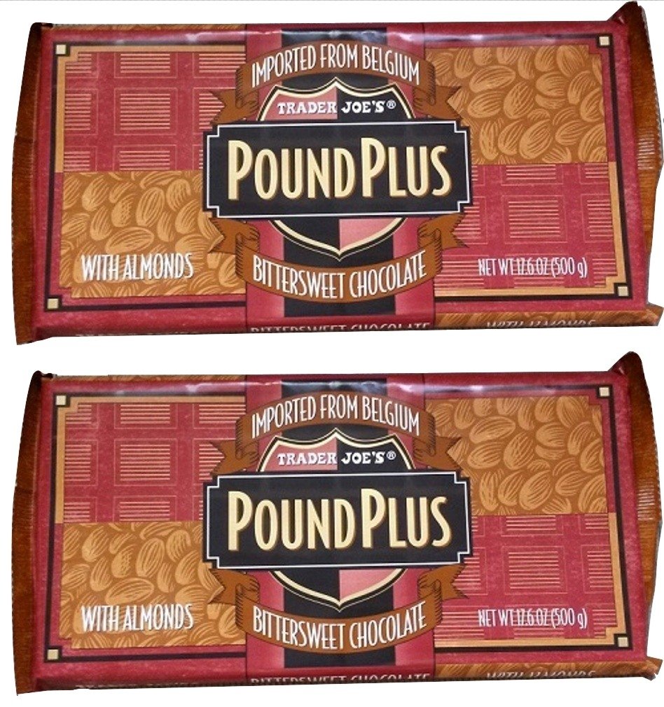 Amazon.com : Trader Joes Bittersweet Dark Chocolate (54% Cocoa) with ...