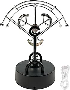Funaboco Perpetual Motion Machine Swing USB & Battery Revolving ...