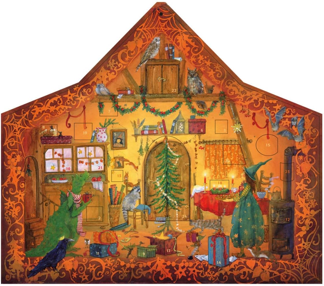 Adventskalender Merlind, die kleine Zauberin : Drescher, Daniela ...