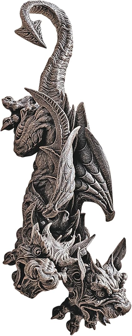 Amazon.com: Design Toscano Double Trouble Hanging Gargoyle Sculpture ...