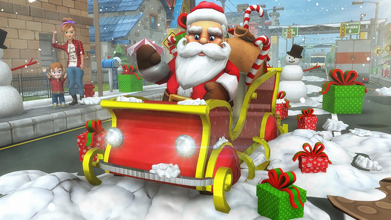 Virtual Santa Clause Simulator 3D: Gift Delivery Frenzy Adventure ...