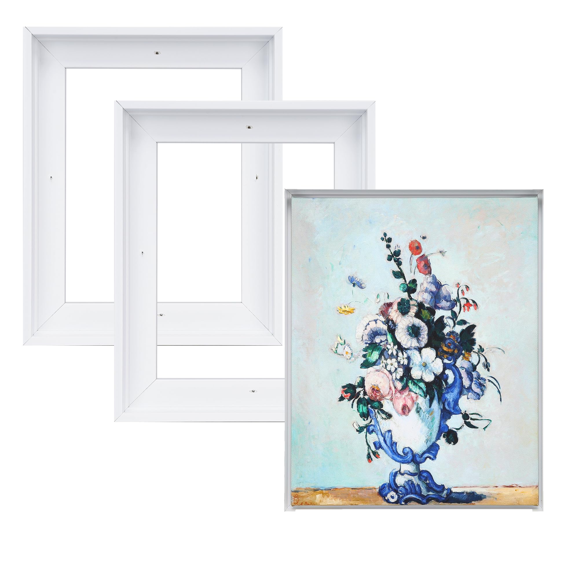 3Pack Canvas Floater Frames, Canvas Floating Frame 3/4" Depth, Floater ...