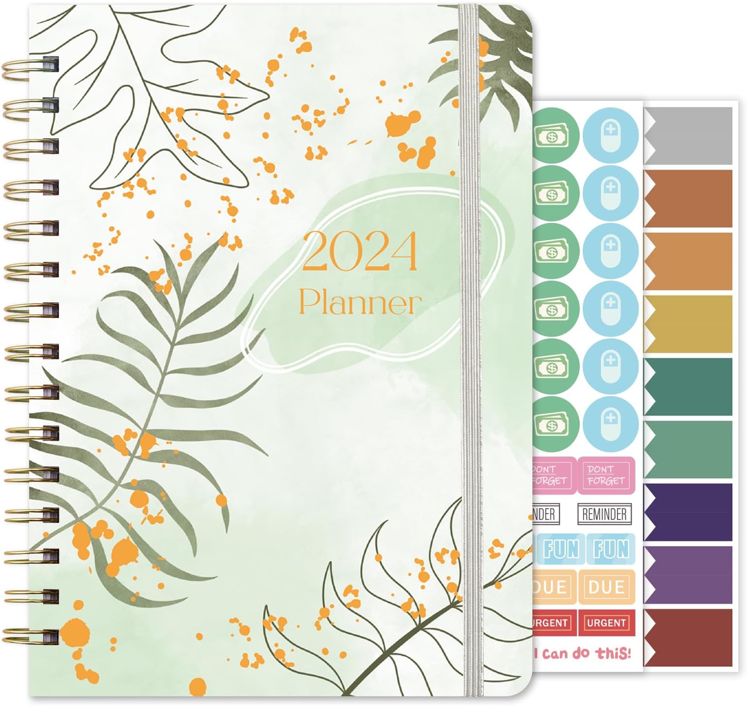 Amazon.com : Planner 2024 Academic Weekly Planner 6.1" x 8.5" Spiral ...