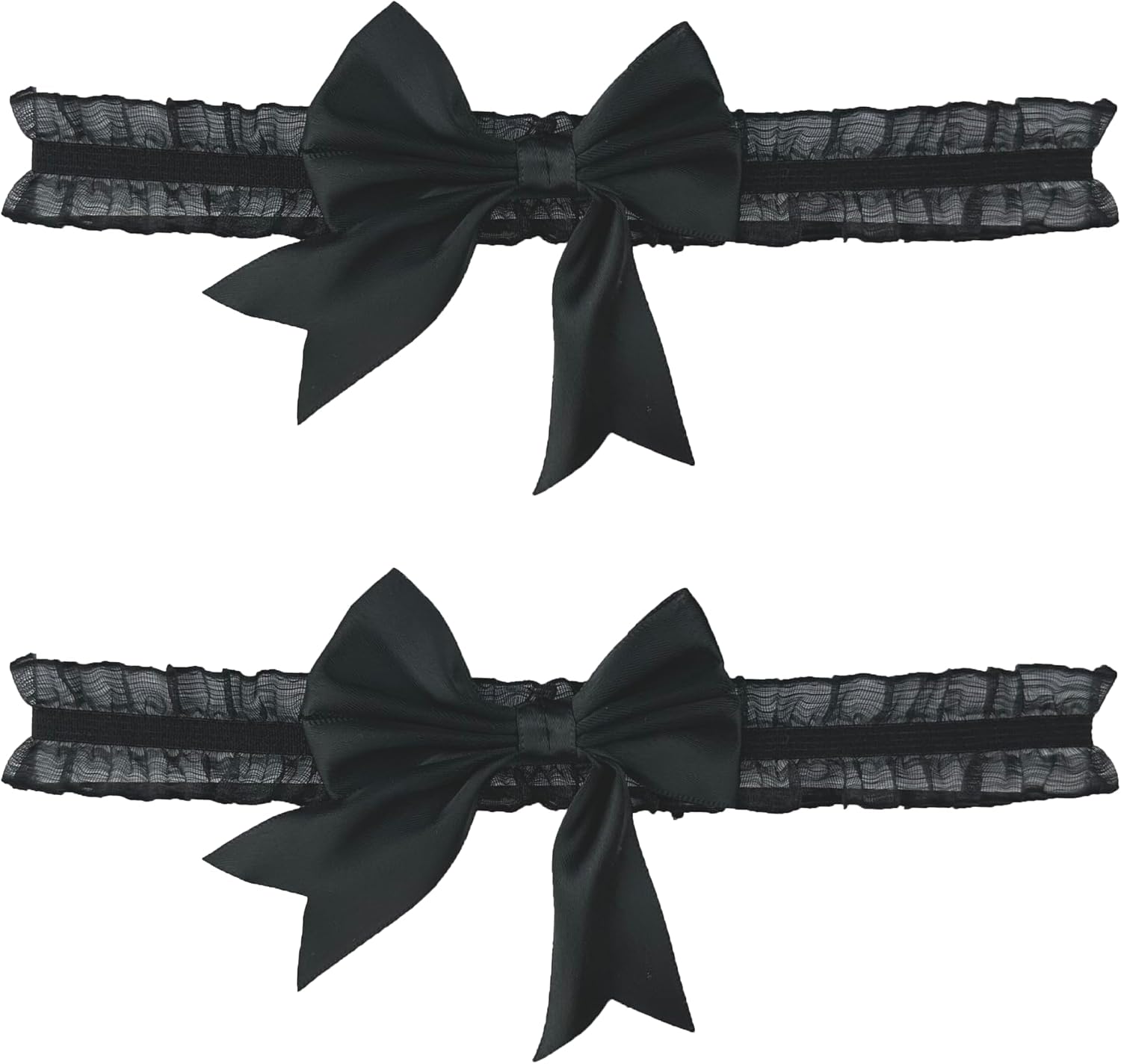 Amazon.com: YunPeng Wedding Bride Garter Lace Bowknot Leg Garter Belt ...