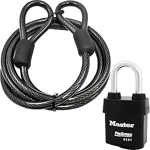 MasterLock Weatherproof Padlock with Key, Keyed Alike Weather Tough ...