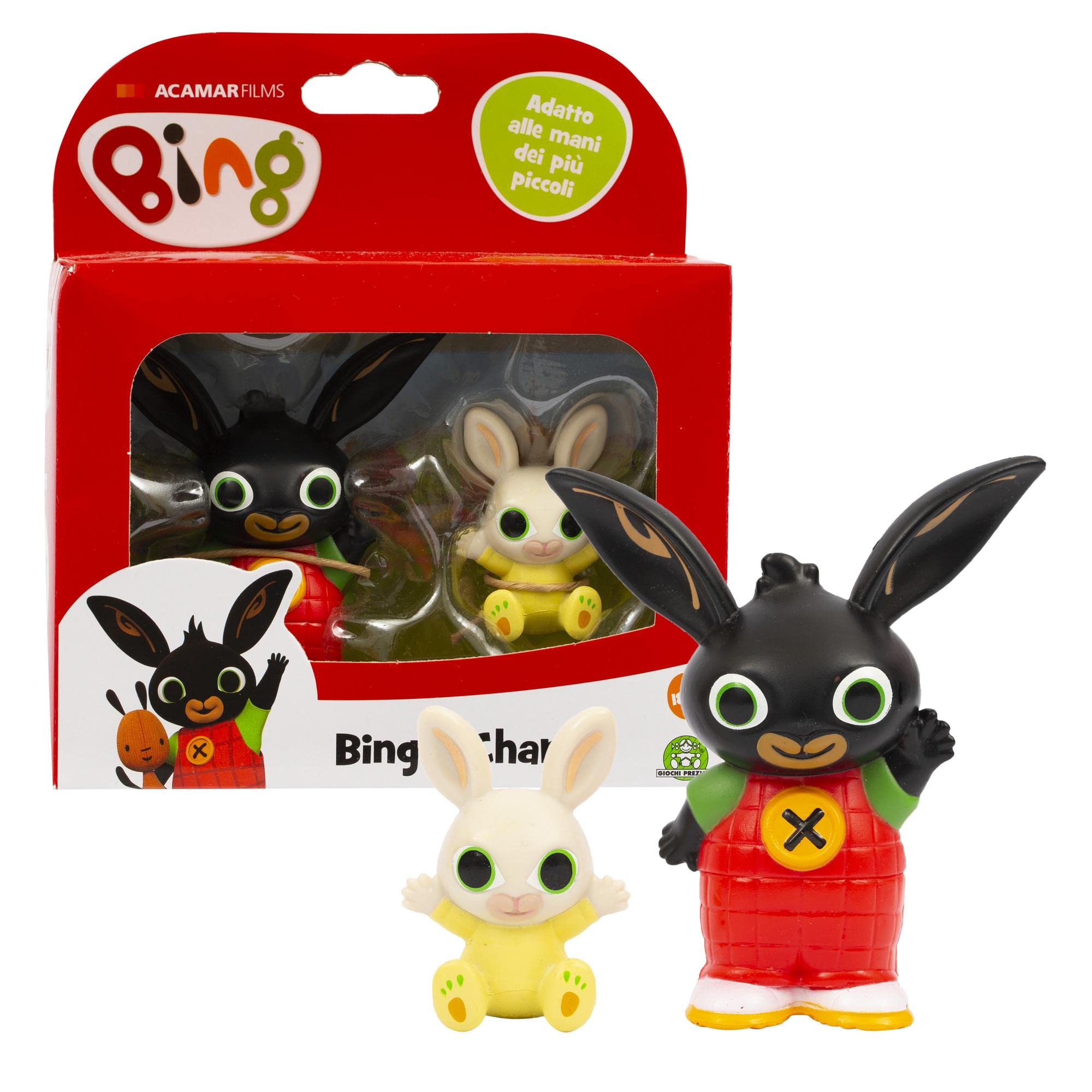 Buy Bing Pair of Mini Characters Bing with His Vest and Charlie Raising ...