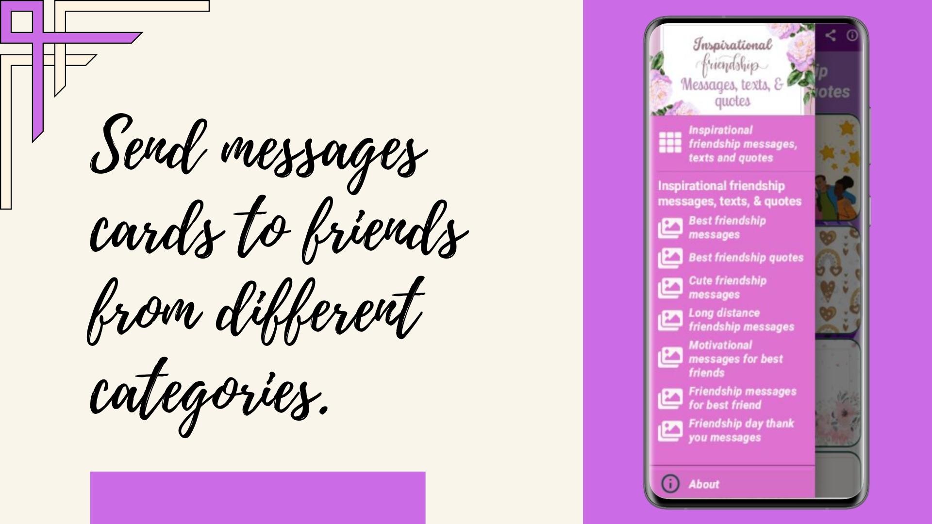 Inspirational friendship messages, texts and quotes - App on Amazon ...