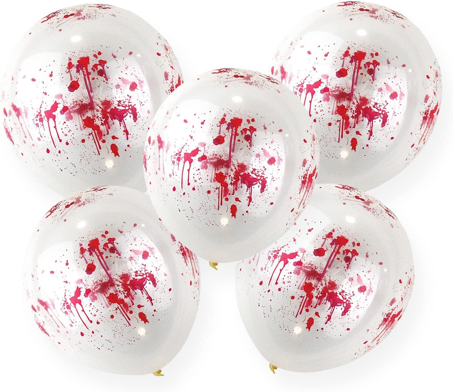 AKH® Halloween Balloons | Pack of 5 | Blood Effect Balloons | 12 ...