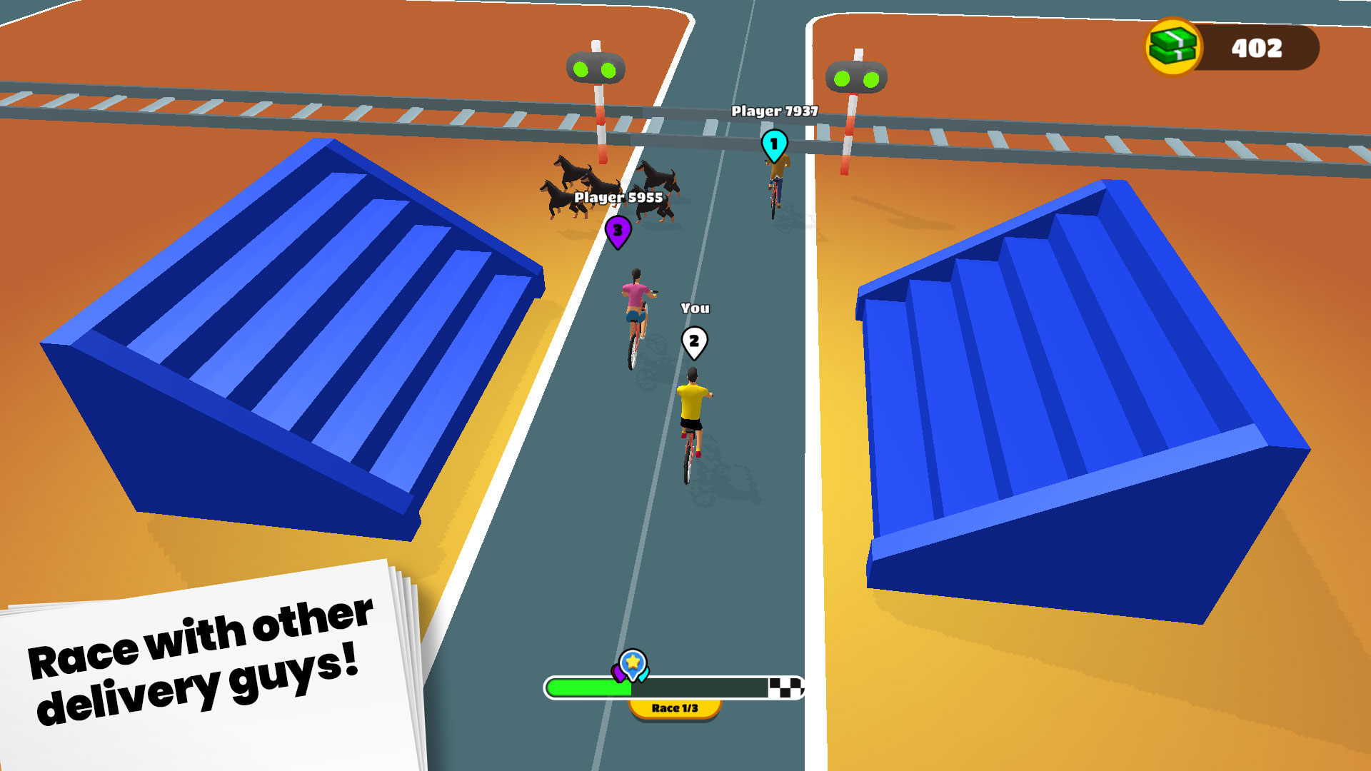 Paper Delivery Rush - Bike Racing Game - App on Amazon Appstore