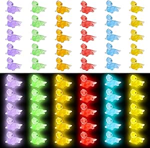 Amazon.com: Bbiamsleep 60 Pcs Luminous Mini Resin Lizard Miniature ...