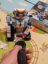 Amazon.com: AOKESI Building Block Robot Kits for Kids, Remote & APP ...