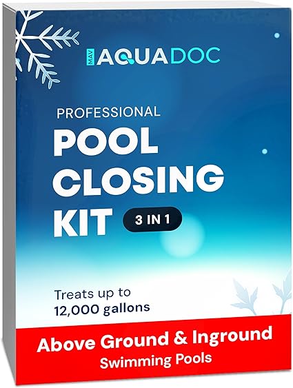 Amazon.com: AquaDoc Pool Winterizing Kit - Treats Up to 12,000 Gallons ...