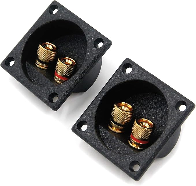 Amazon.com: MY MIRONEY 2-Way Speaker Box Terminal Binding Post Cup 2.2 ...