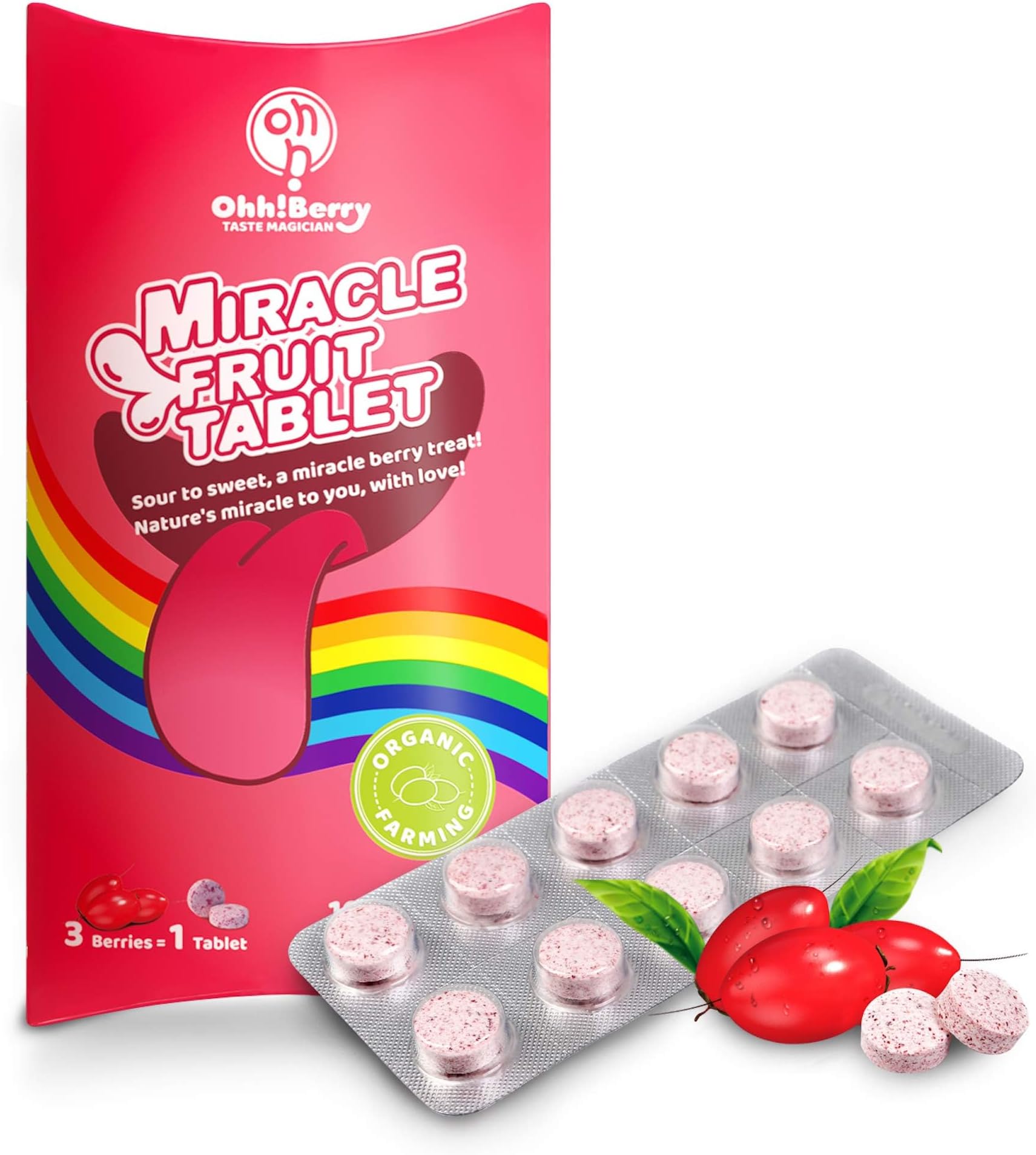 Amazon.com : TOP&TOP TOPS IS NOT ENOUGH Ohh! Berry Miracle Berry ...
