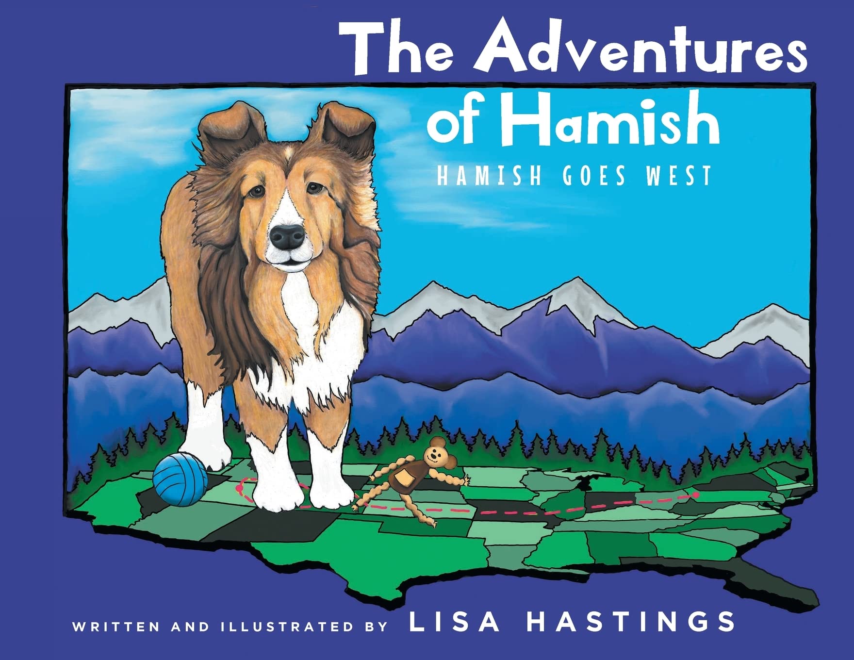 The Adventures of Hamish: Hamish Goes West: Hastings, Lisa ...