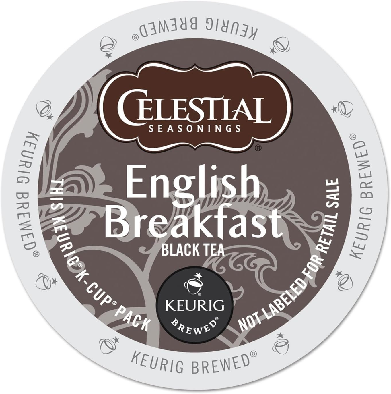 Amazon.com : Celestial Seasonings English Breakfast Black Tea, Single ...
