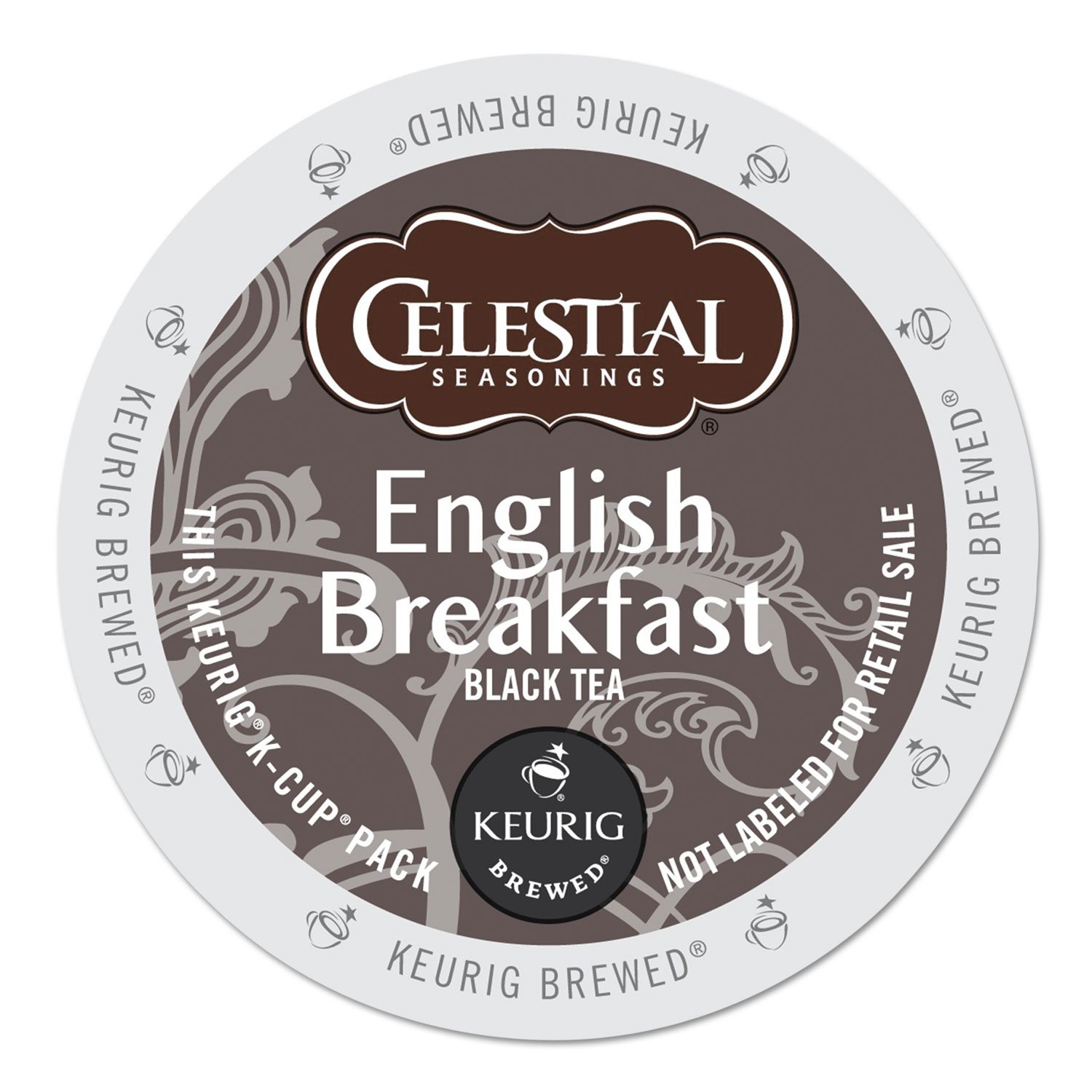 Amazon.com : Celestial Seasonings English Breakfast Black Tea, Single ...