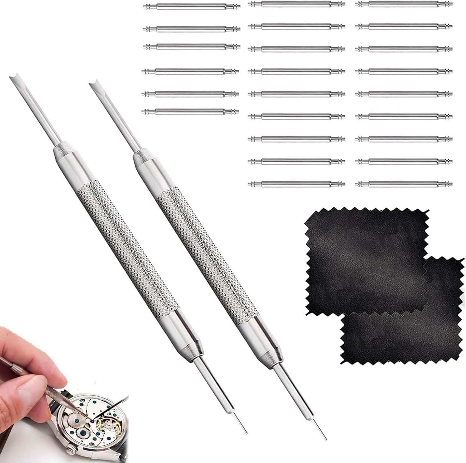 28 PCS Watch Strap Removal Tool, Spring Bar Removal Tool, Watch Link ...