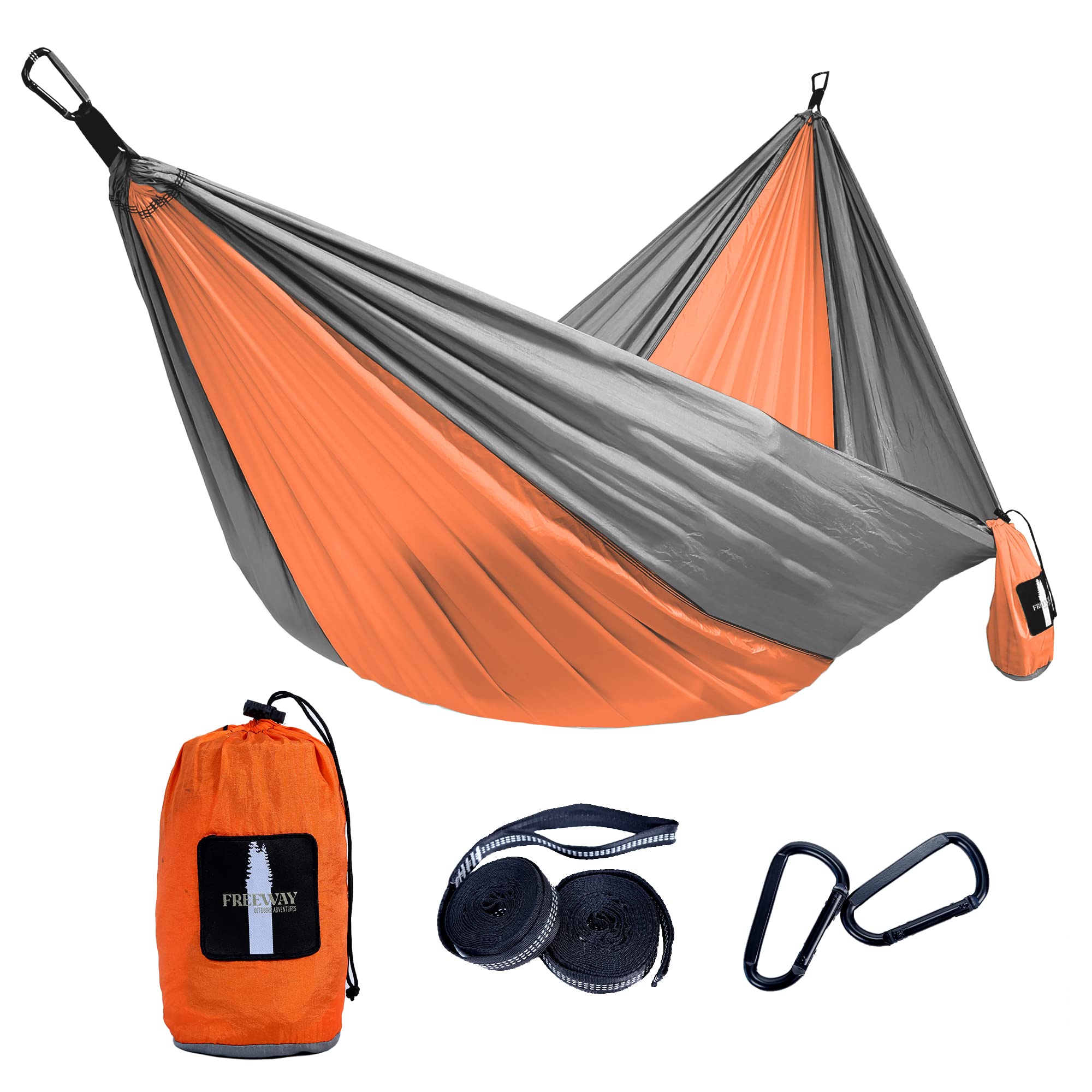 Amazon.com: Ultimate Freeway Portable Camping Hammock Double & Single ...