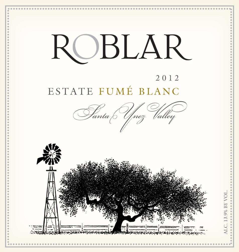 2012 Roblar Winery Santa Ynez Valley Estate FumŽ Blanc 750 mL at Amazon ...