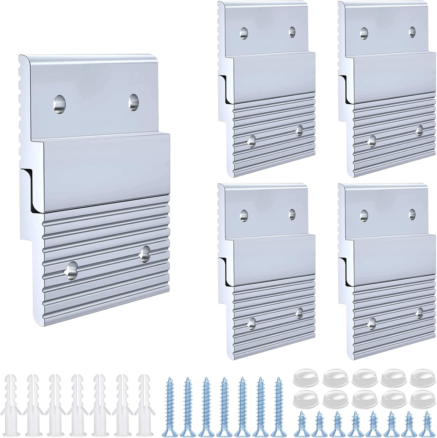 2'' French Cleat Picture Hanger, Heavy Duty Aluminum Z Clips with ...