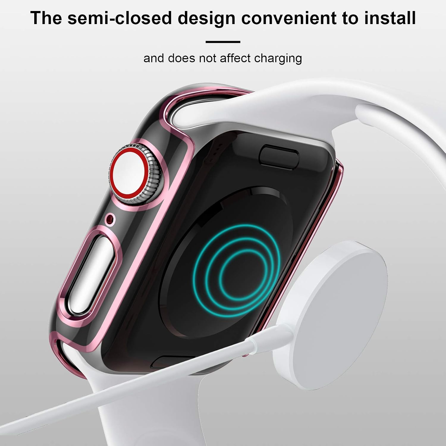 Buy Charlam Compatible with Apple Watch Case 44mm SE iWatch Series 6 5 ...