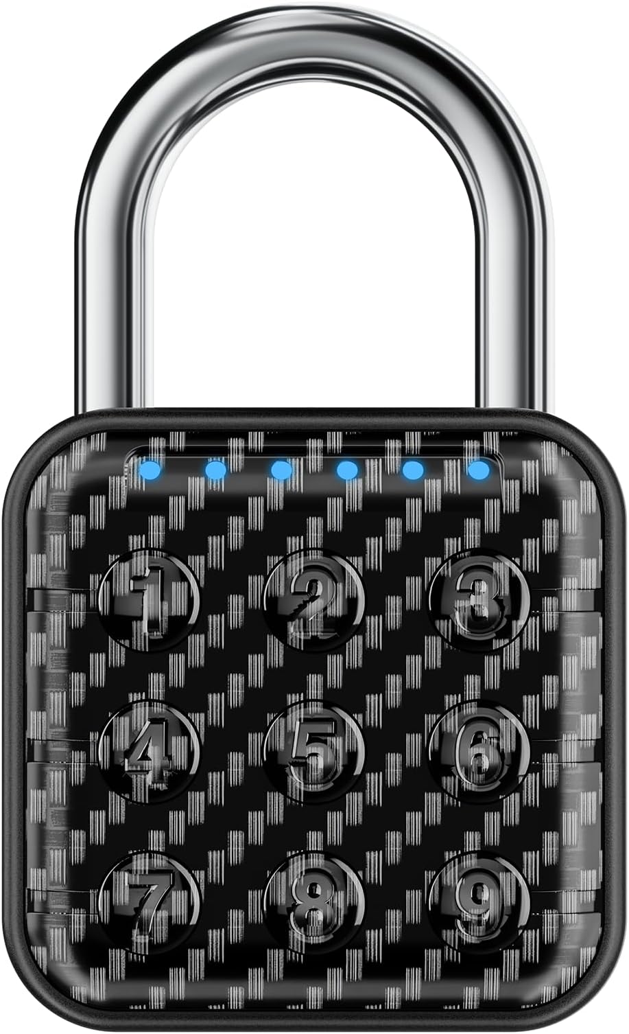 MUrldall-Button Combination Security Padlock Digital Lock Suitcase ...