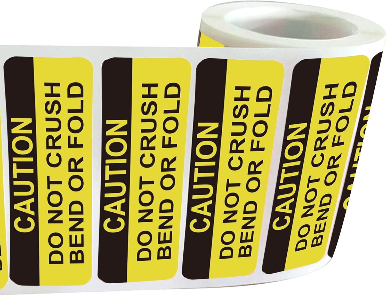 Amazon.com : Yellow "Do Not Crush Bend or Fold" Shipping Handling ...