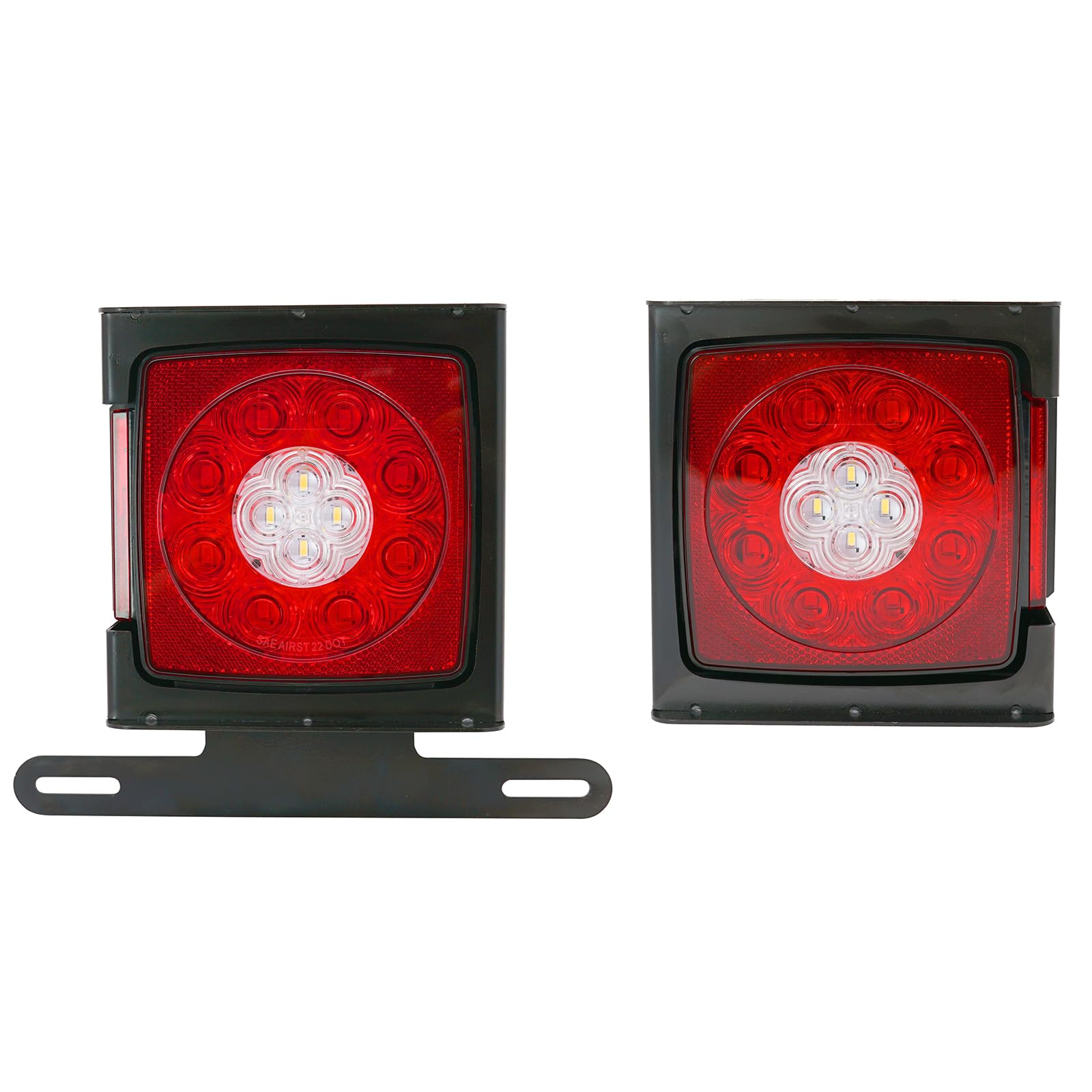 Amazon.com: DUNTUO Trailer Lights Tail Stop Turn Signal Reverse Lamp ...