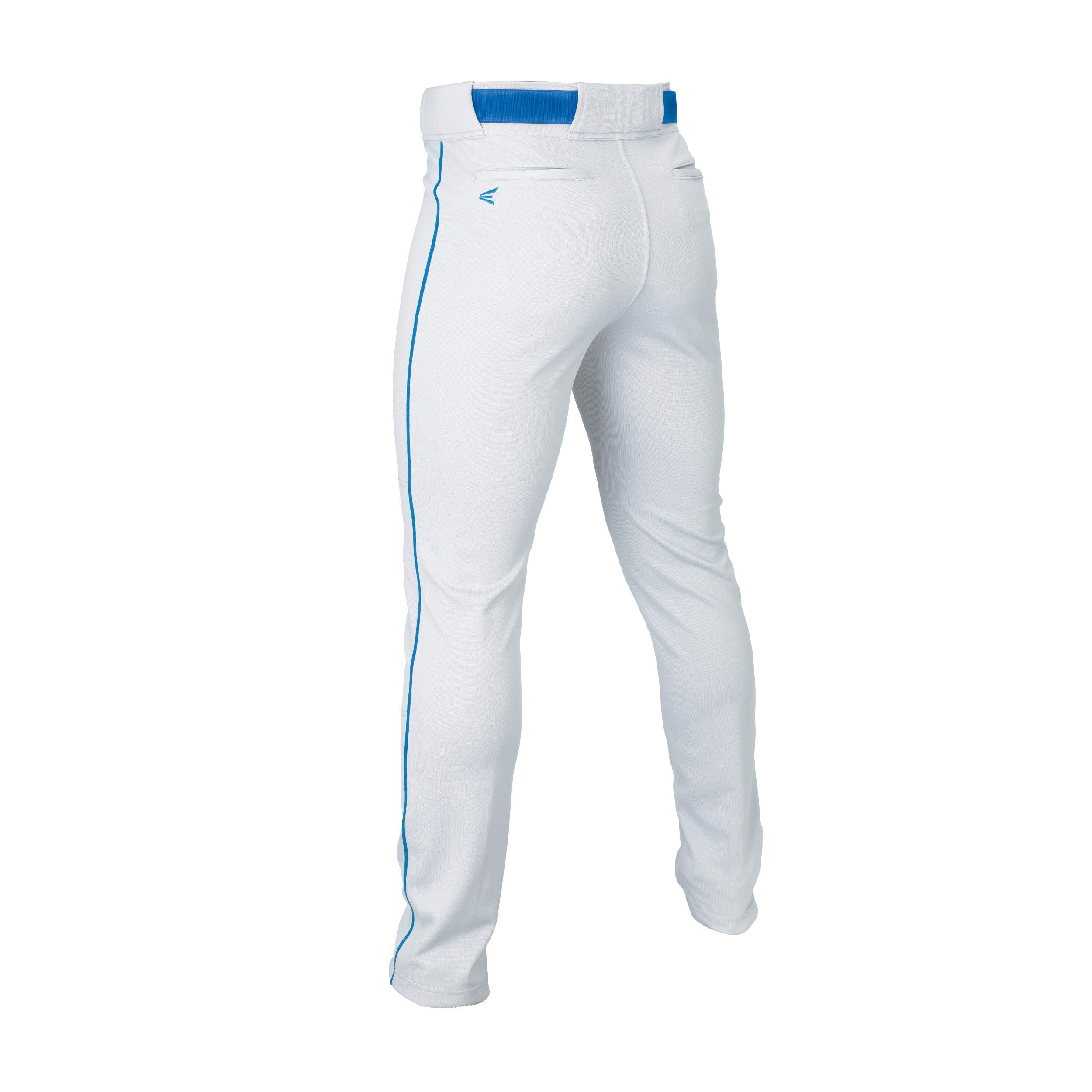 Snapklik.com : RIVAL+ Piped Baseball Pant White/Royal Adult Large