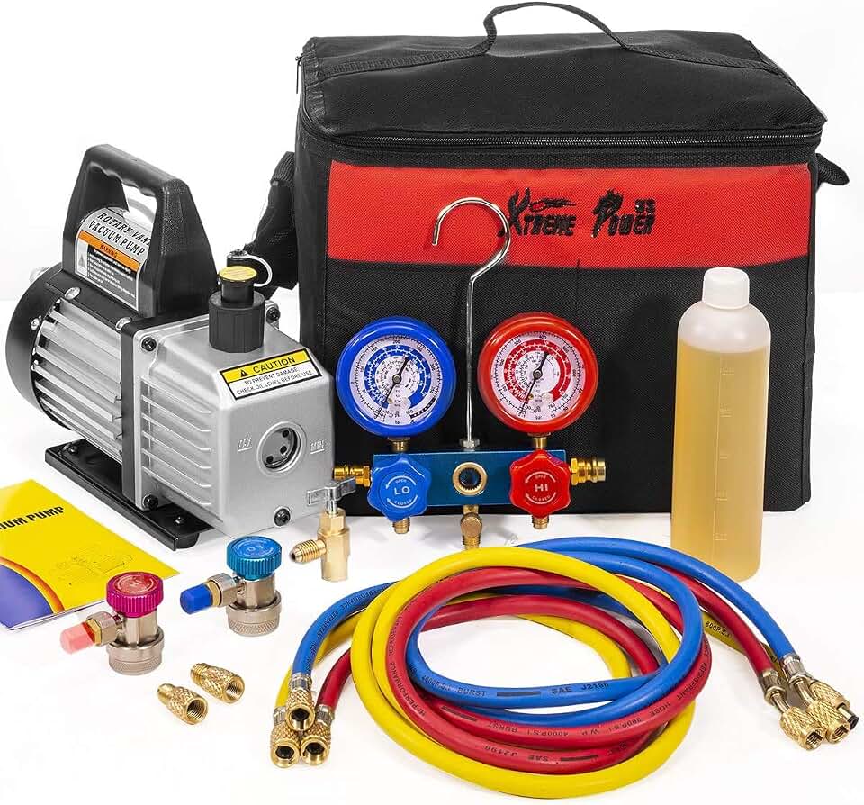 Amazon.com: Vacuum Pumps - Air Conditioning Tools & Equipment: Automotive
