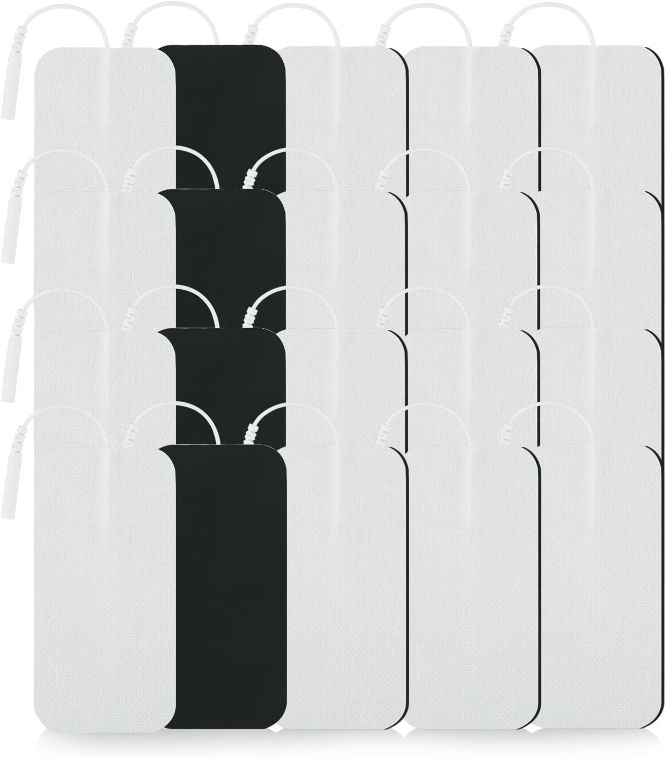 Amazon.com: TENS Unit Pads 2"X4" 20 Pcs, TENS Unit Replacement Pads ...