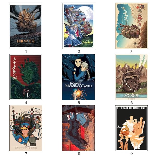 The 30 Best Howl's Moving Castle Posters of 2025 [Verified] - Cherry Picks