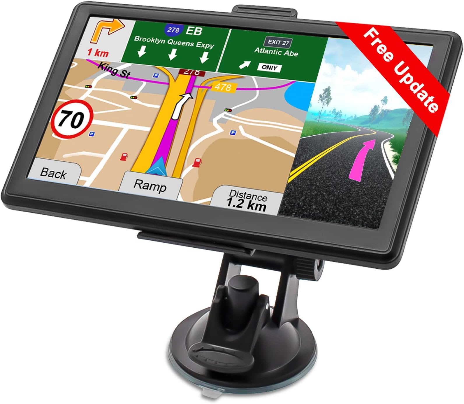 Amazon.com: XGODY GPS Navigation for car 2023 maps Truck Drivers 7 inch Navigation Systems for ...
