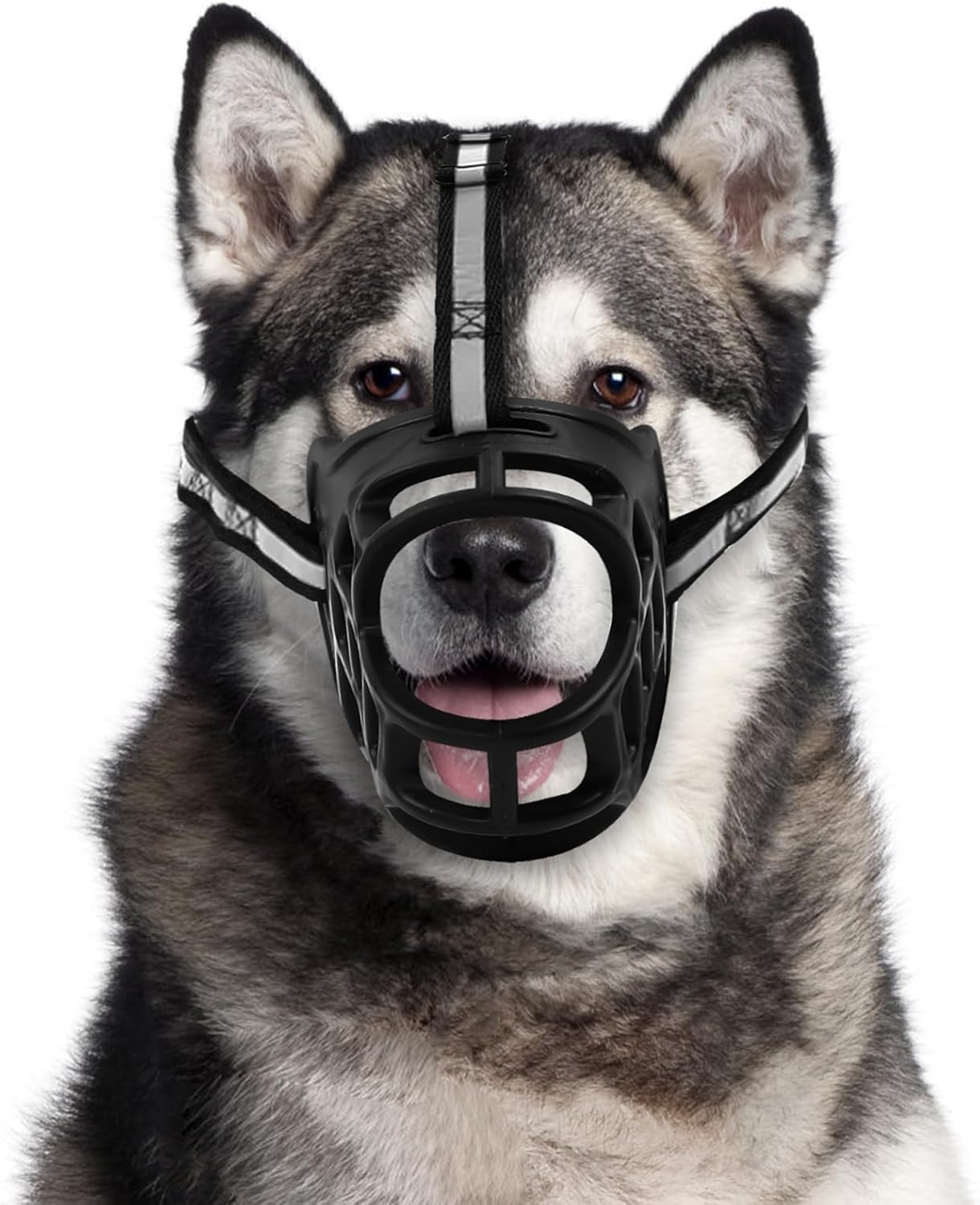 LISAPRO Bozal para Perro,Bozal para Perro Ajustable，Evita Que Las ...