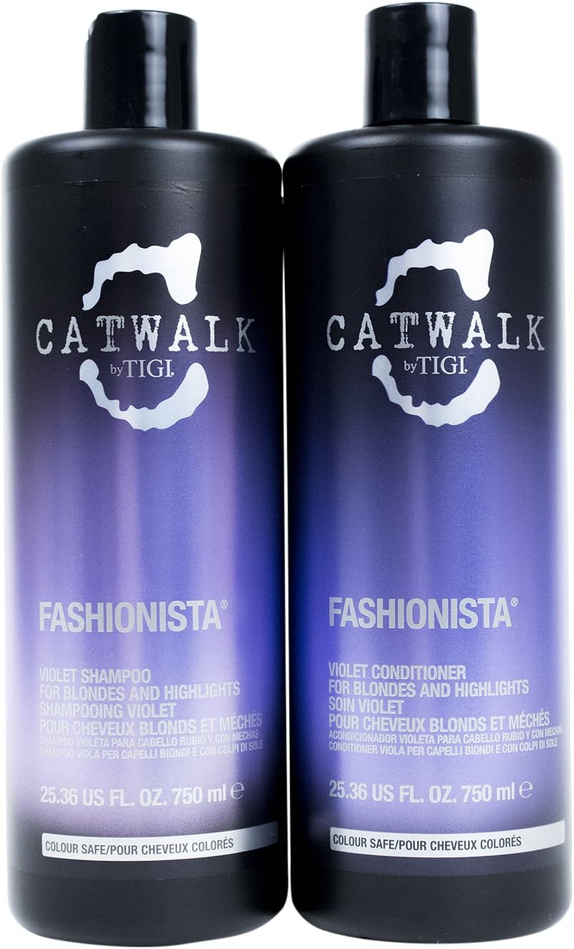 Amazon.com : Catwalk Shampoo and Conditioner, Fashionista Violet, 25.36 ...